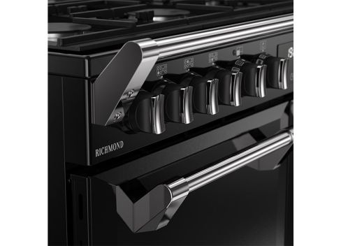 Stoves ST RCA RICH 100DF BLK 100cm Range Cooker DF black 444411856 at ...