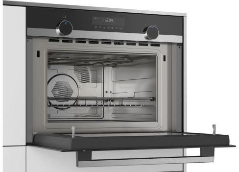 Siemens CM585AGS0B Built-In Combination Compact Oven With Microwave And ...