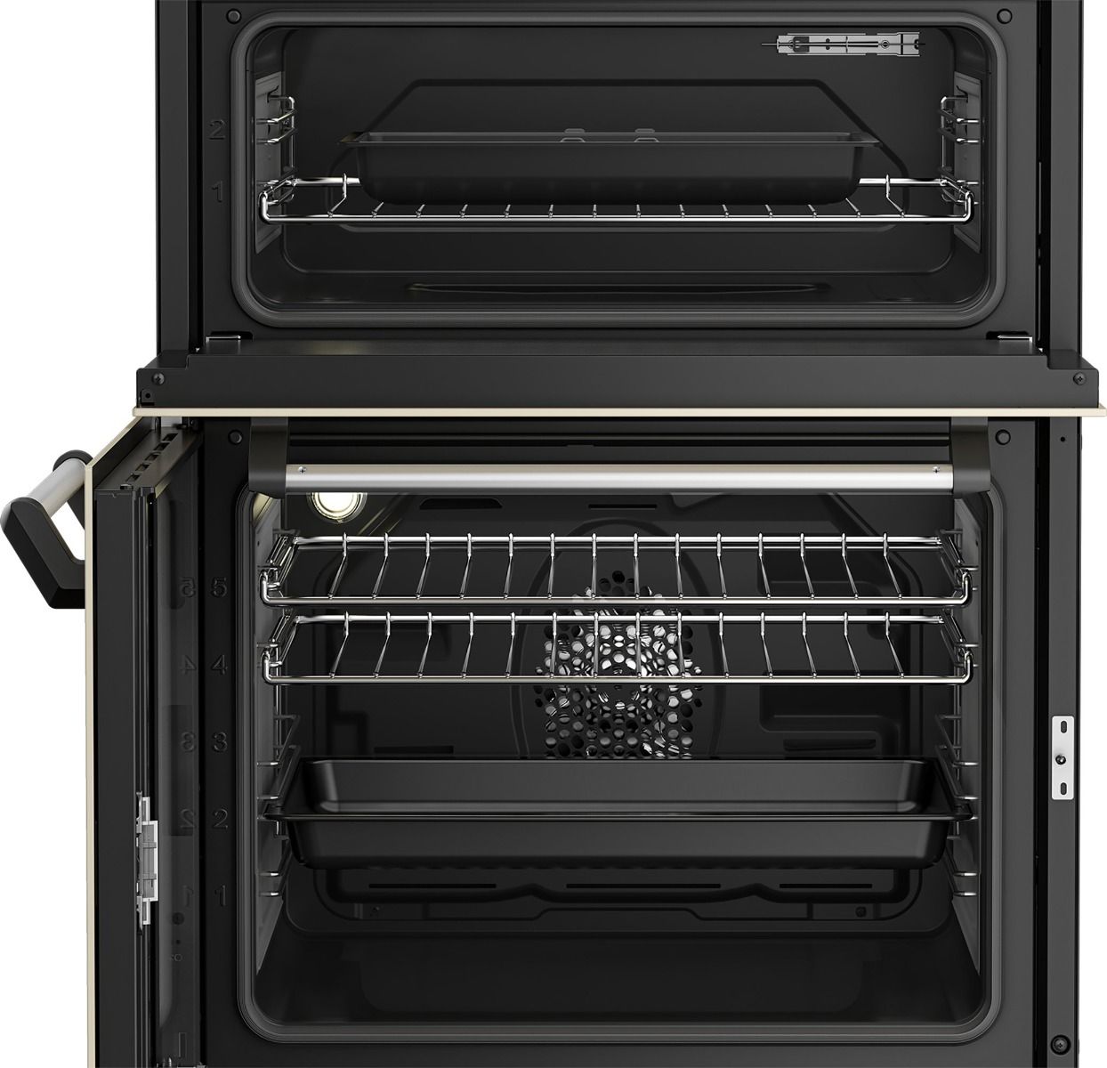 Leisure GRB61CVC 60cm Ceramic Hob Cooker | Double Oven in Cream ...