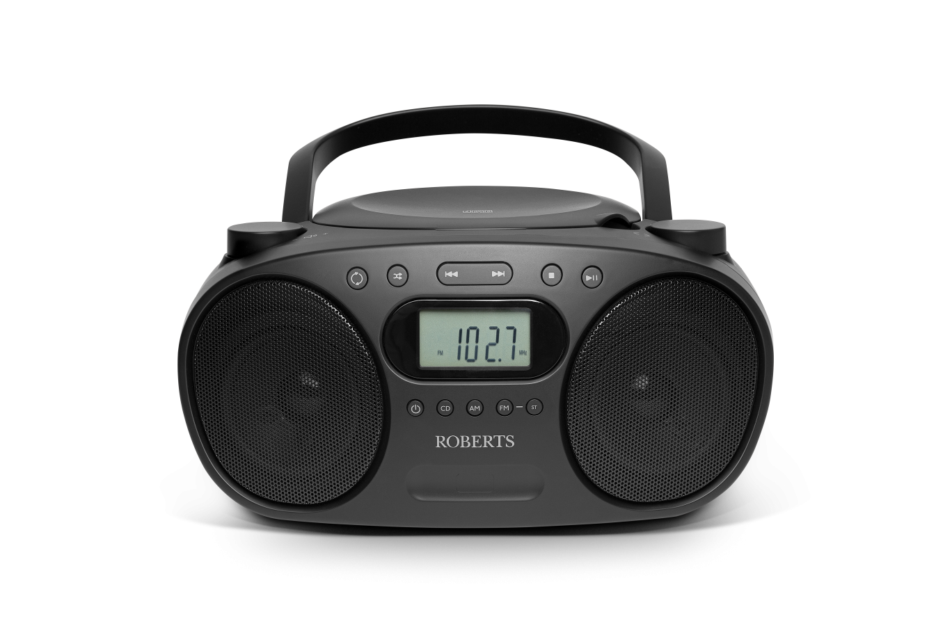 Roberts-Radio ZOOMBOXFMBK FM/MW/CD Stereo Radio Black