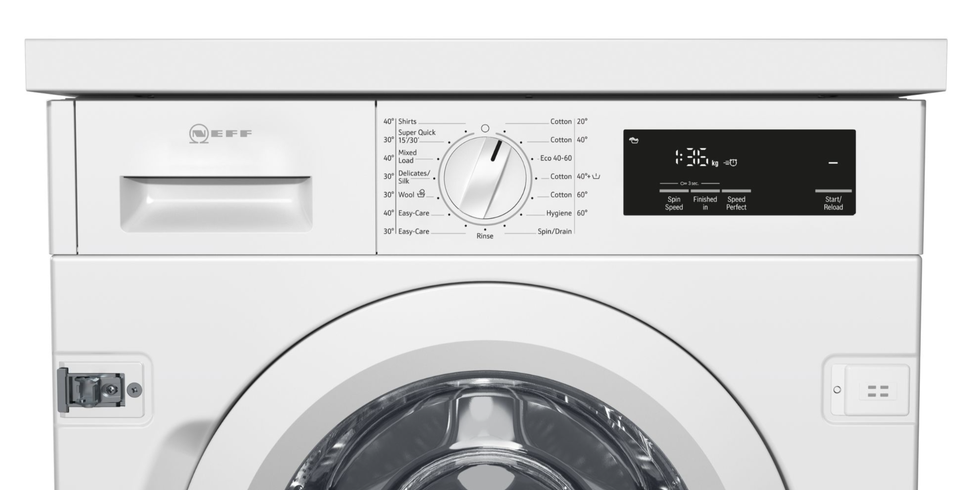 Neff W543BX2GB Built in Front Loading Washing Machines Capacity 8kg ...