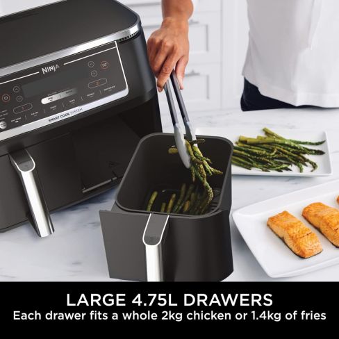 Ninja AF451UK (A) Foodi Max Air Fryer With Smart Cook System - Black at ...