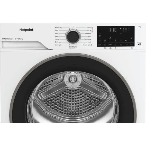 Hotpoint CHD94MWBSUK Freestanding 9Kg Heat Pump Tumble Dryer – Carters ...