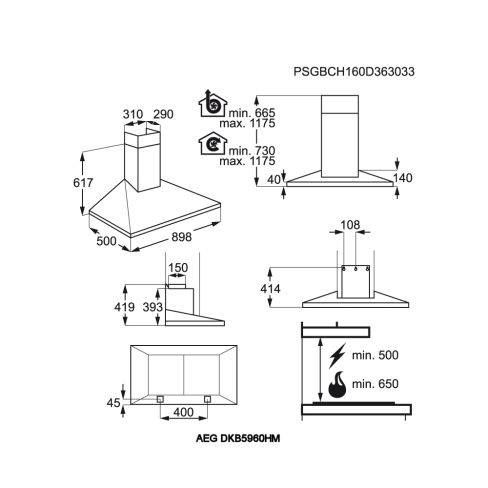 AEG DKB5960Mat Cartersdirect in Brighton, Haywards Heath, Horsham ...