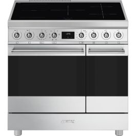 Smeg C92IMX2 (X) Smeg 90cm Induction Range Cooker Stainless| Carters Direct